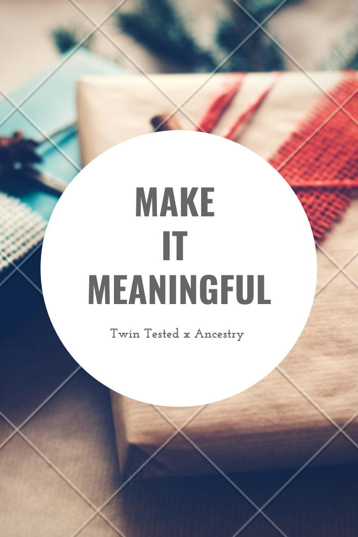 December Challenge: Make it Meaningful - Twin Tested